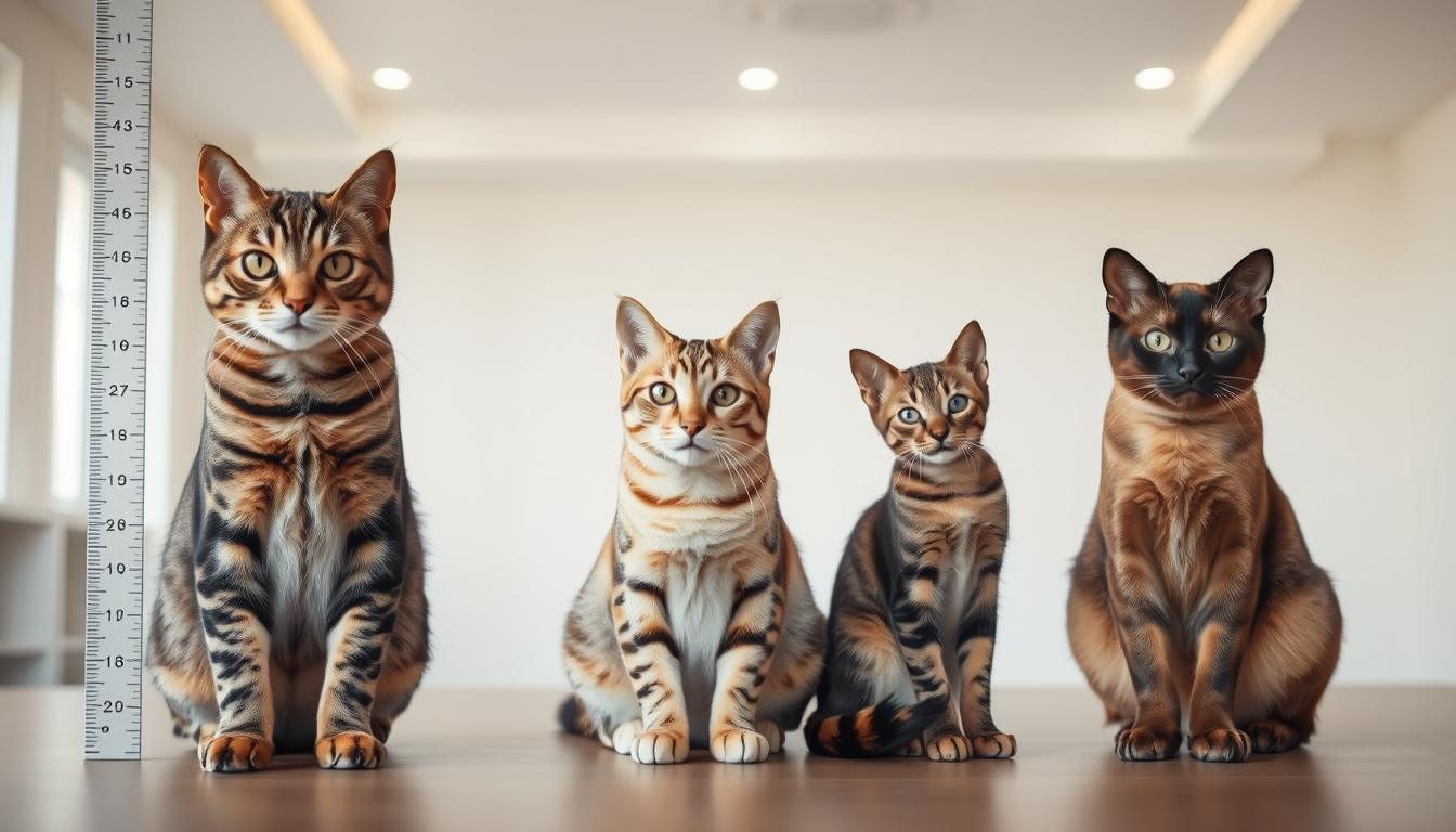 How Tall is the Average Cat? - The Little Fluff Pedia