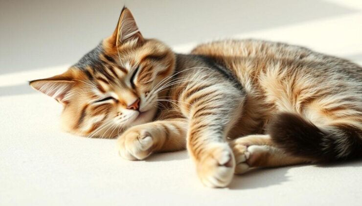 Why Does My Cat Flop on Her Side? - The Little Fluff Pedia